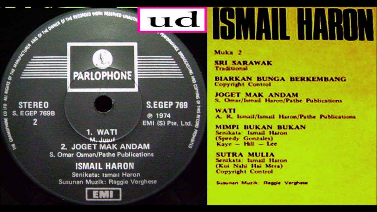Ismail Haron - Wati - 1974 - YouTube
