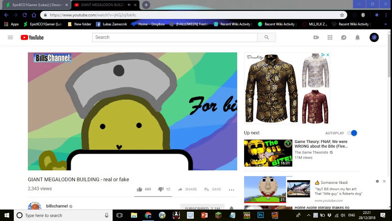 My billschannel FanArt! - YouTube