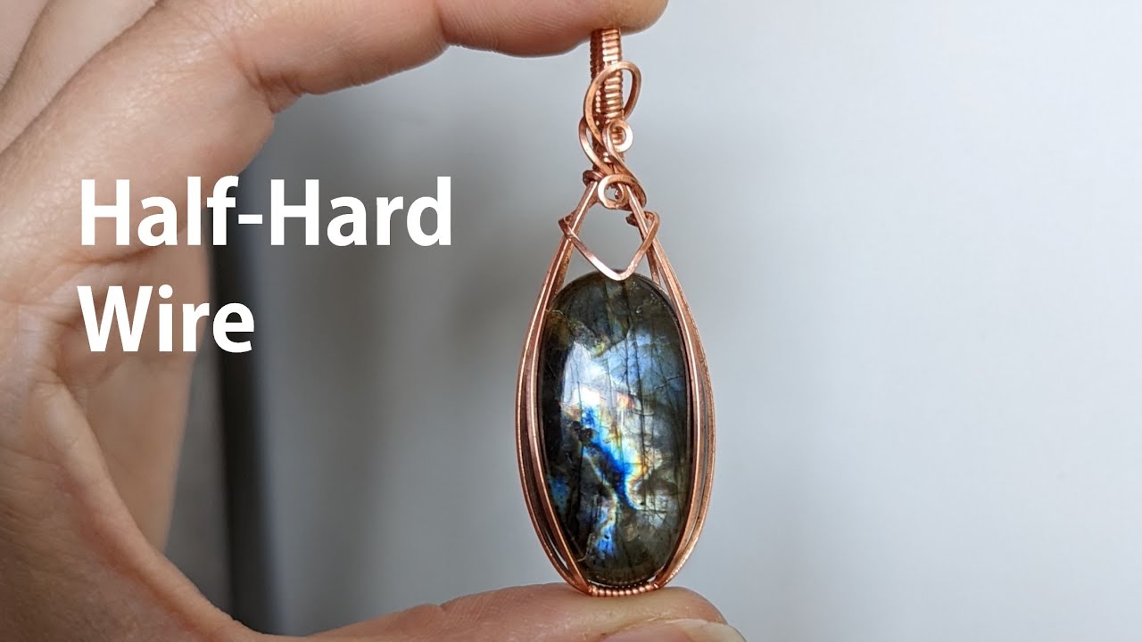 Wire Wrapped Labradorite Pendant