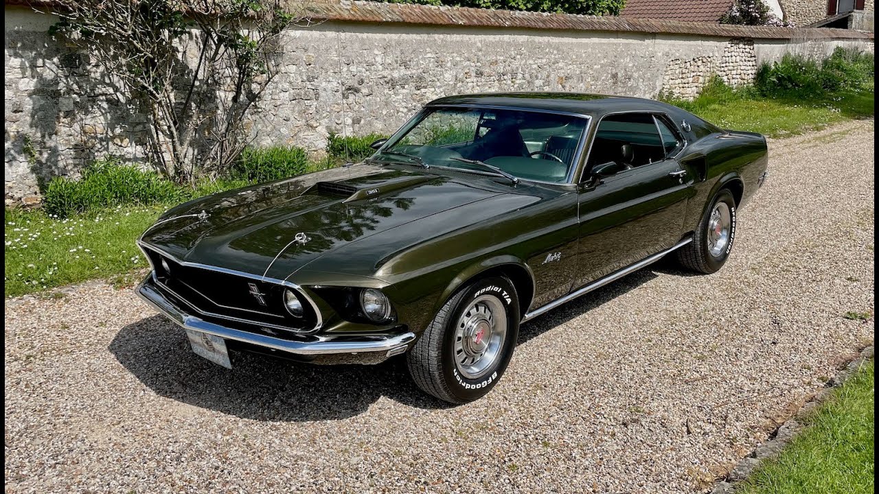 FORD MUSTANG SPORTSROOF GT 351 4v de 1969 vendue chez Gt Vintage ...
