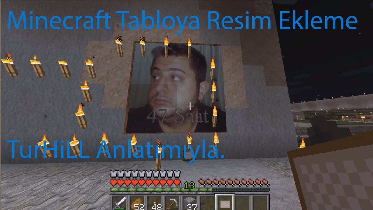Minecraft Tabloya Resim Ekleme (Kendi resimleriniz olsun.) - YouTube
