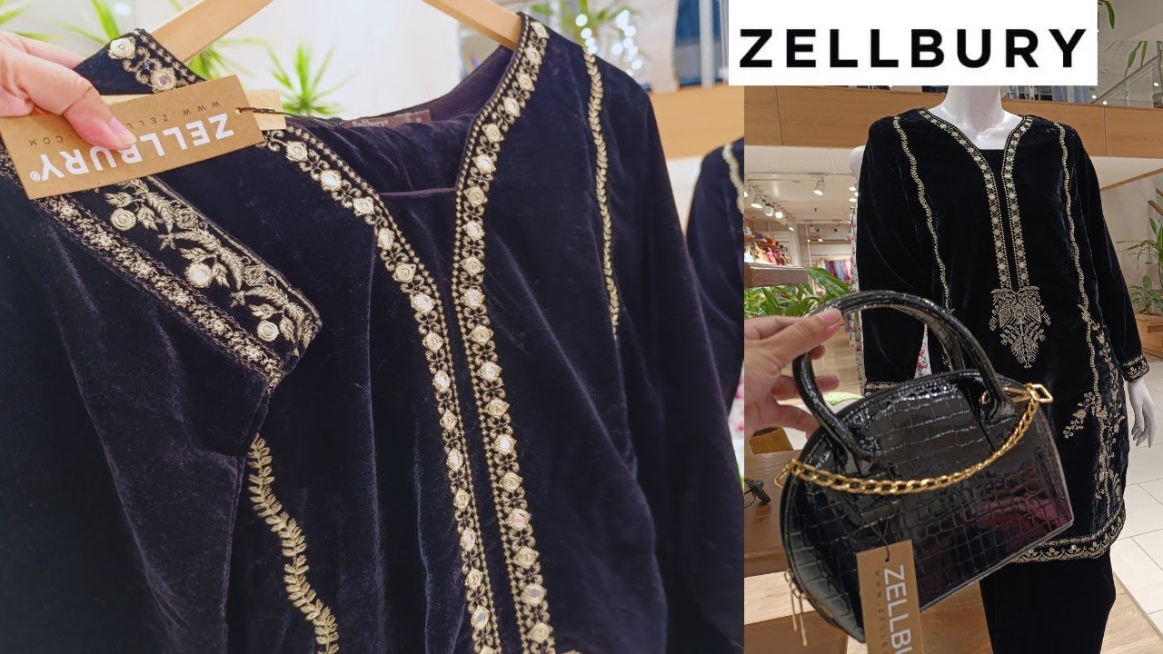 Zellbury Latest Velvet collection ️ zellbury New Winter Collection 📣🔥 ...