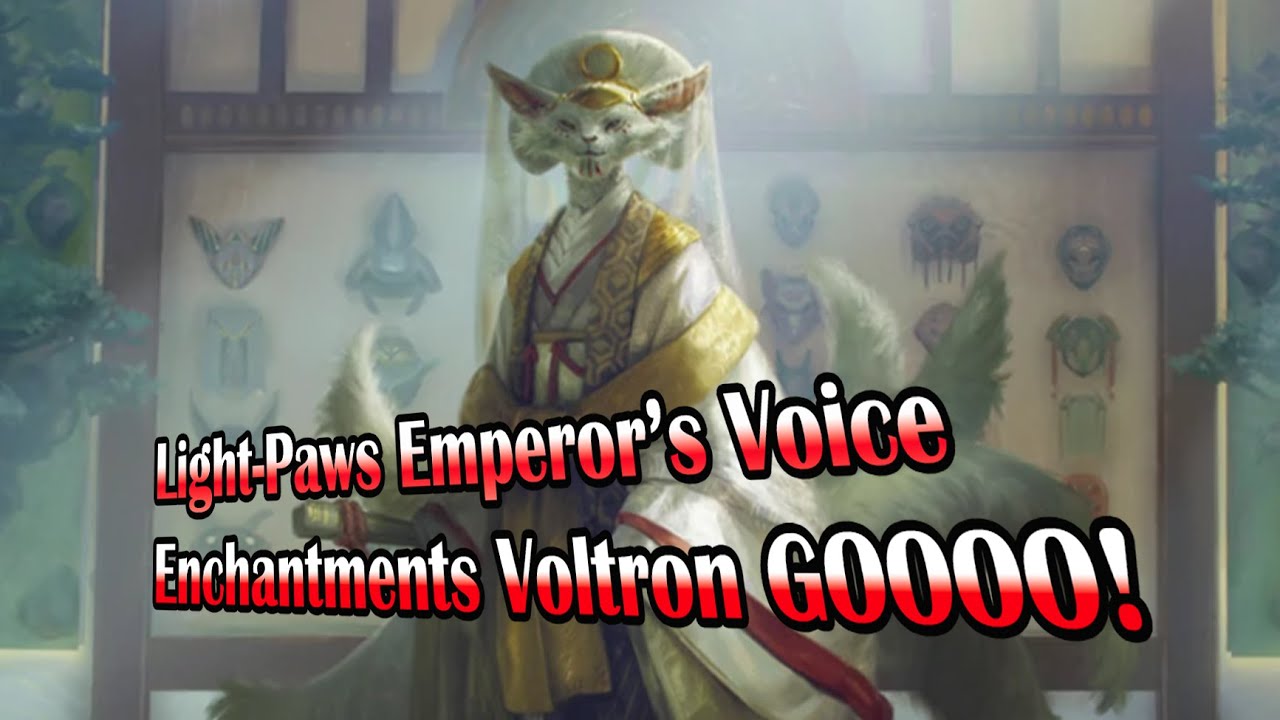 Light-Paws Emperor's Voice | Enchant-O-tron | Commander | EDH | Magic ...