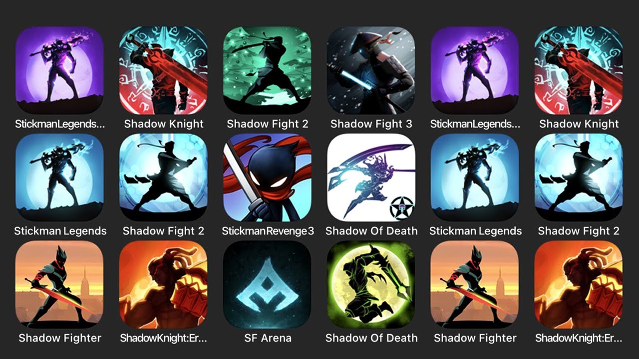 Stickman Legends Shadow War, Shadow Knight, Shadow Fight 2, Shadow ...