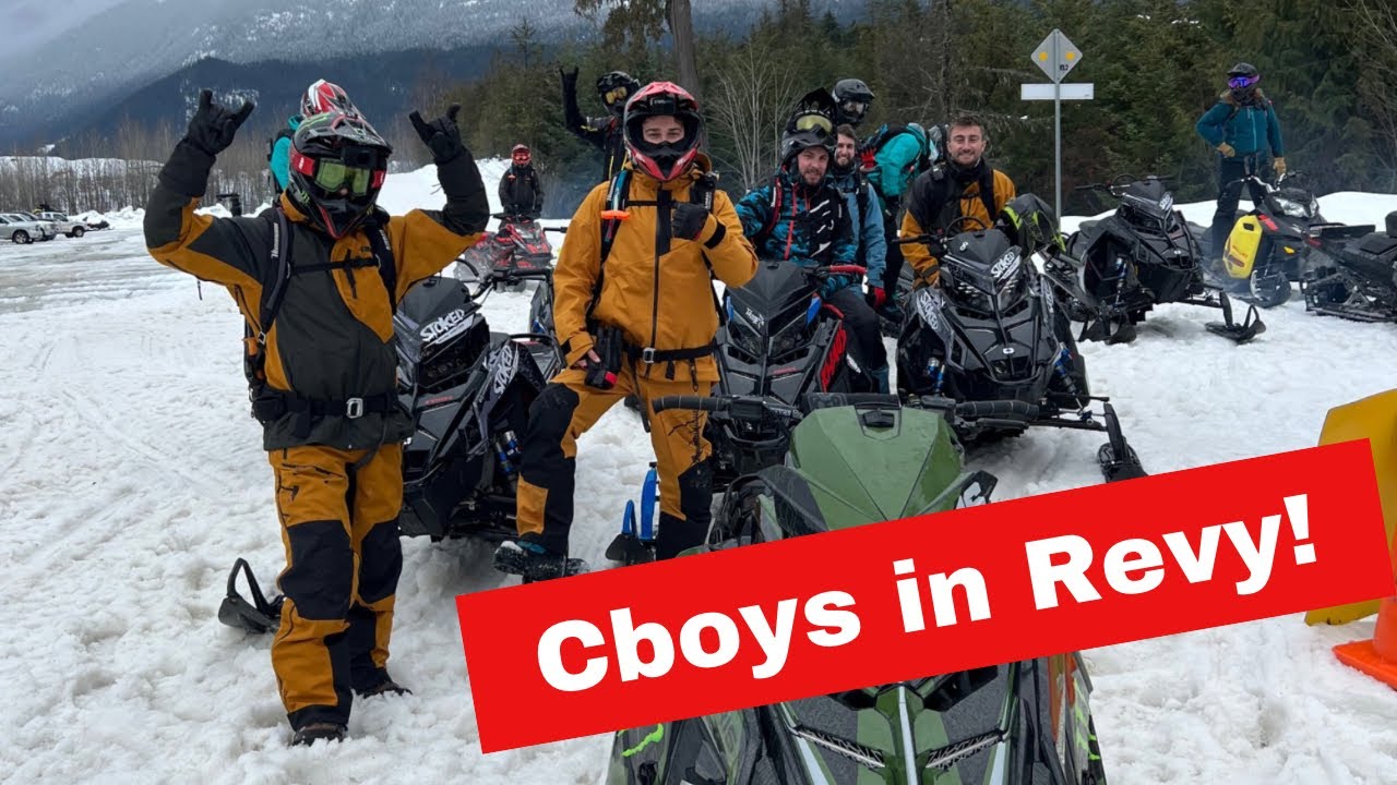 Riding With The Cboys In Revelstoke! - YouTube