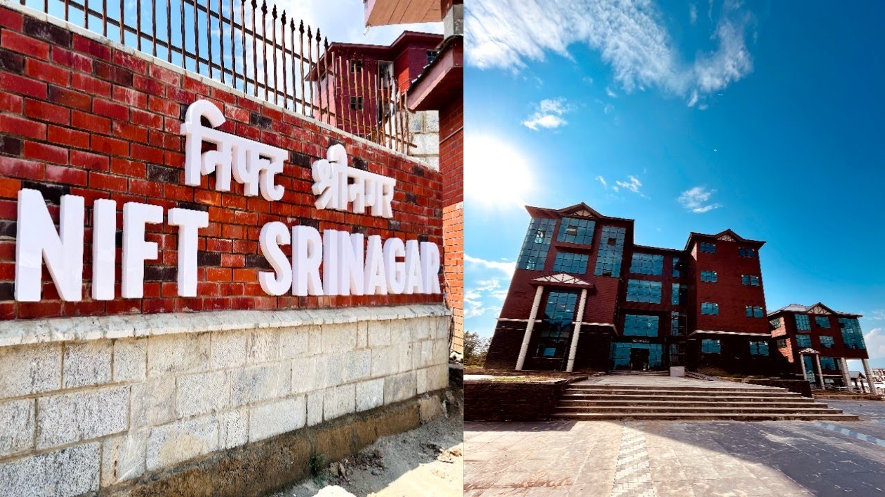 NIFT Srinagar || NIFT Campus tour || Craft || Kashmir || Srinagar ...