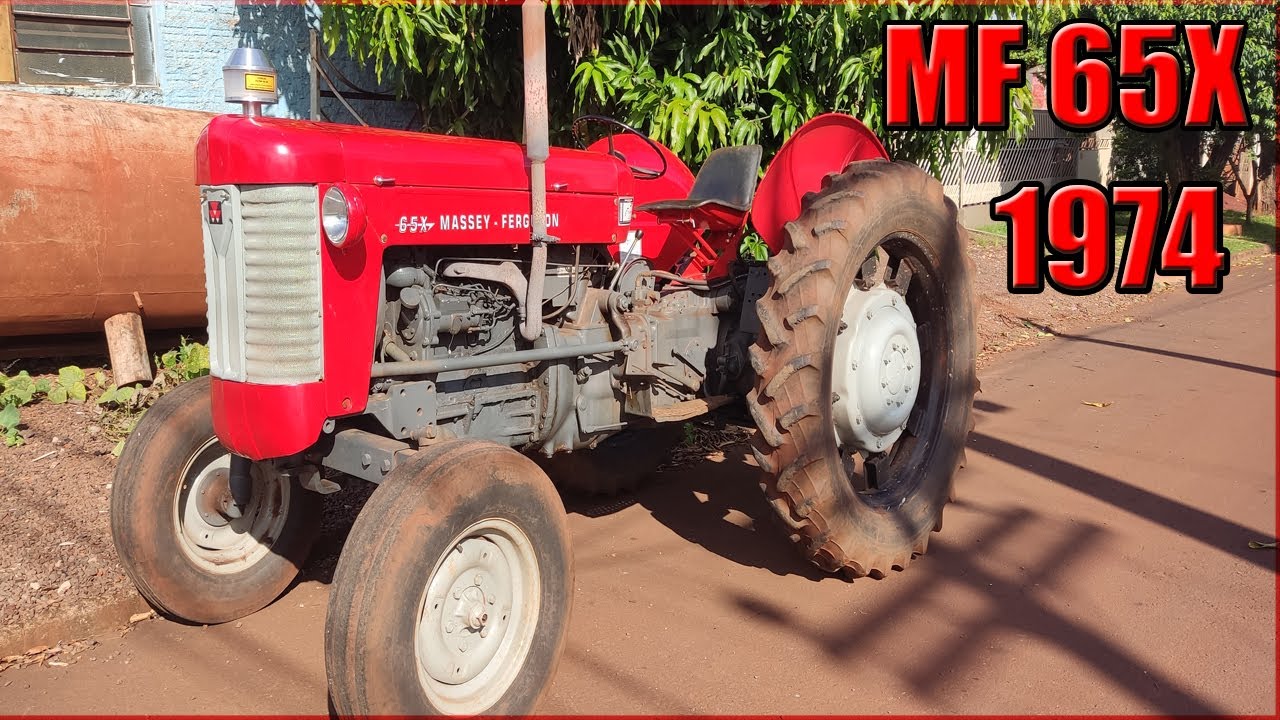 Trator Massey Ferguson 65x - Detalhes - YouTube