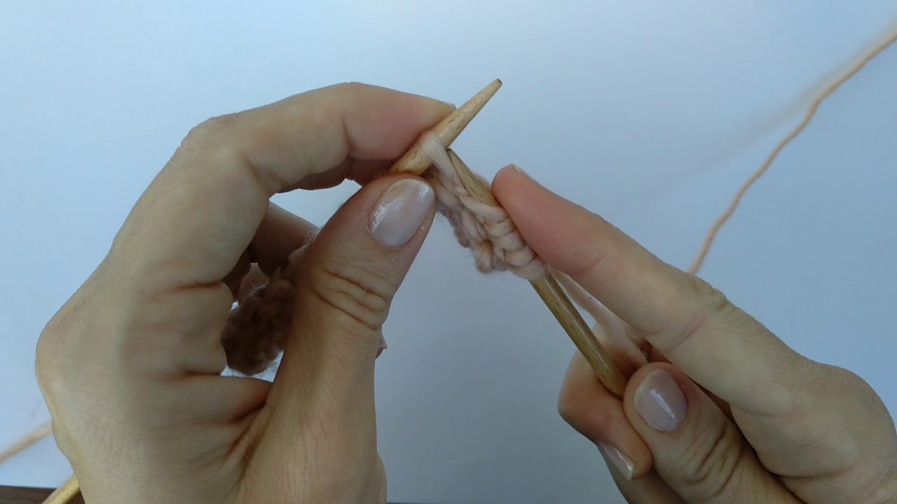 HOW TO KNIT GRANITE STITCH - YouTube
