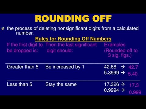 #physics #chemistry . Rules for rounding off. English and hindi medium ...