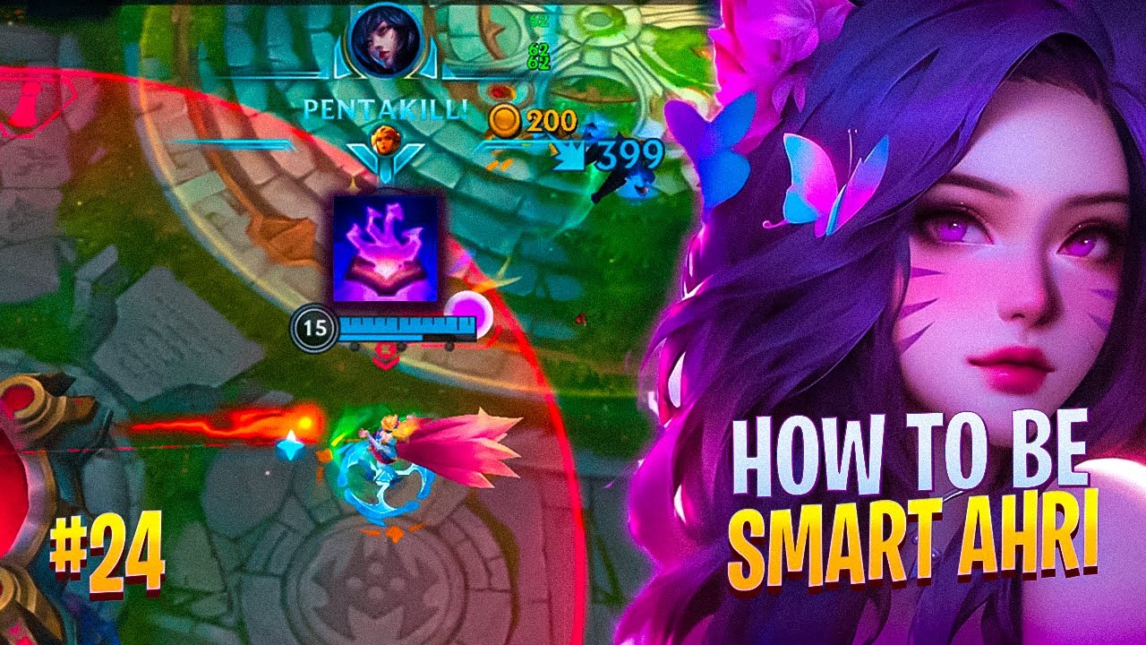 HOW TO BE SMART AHRI #24 | Patch 5.3 Build | Full Gameplay Ahri Wild ...