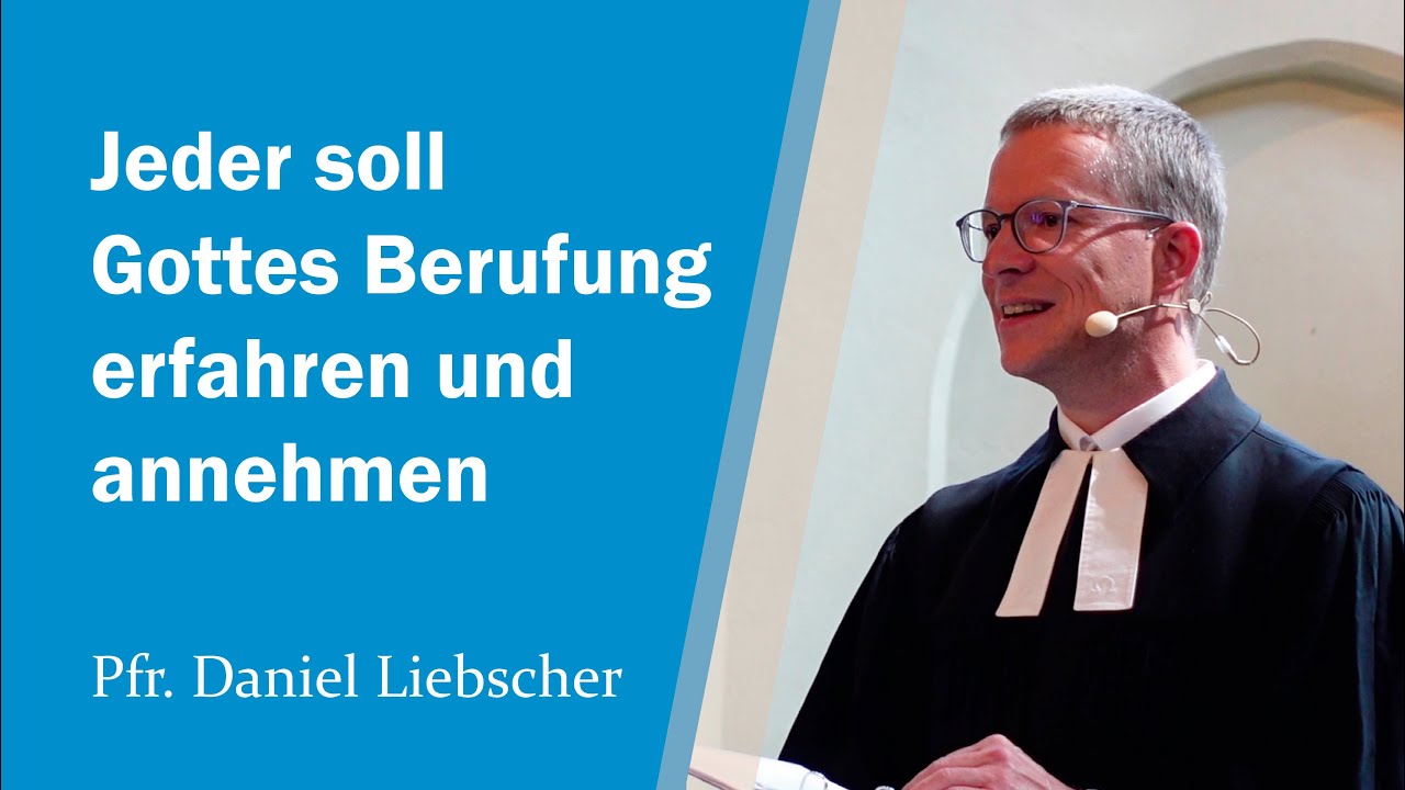 Jeder soll Gottes Berufung erfahren und annehmen (Jesaja 6,1-8) | Pfr ...
