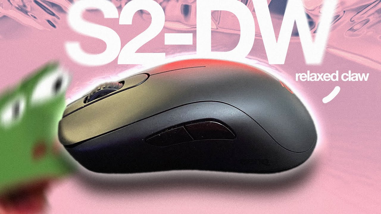Con chuột cầm RELAXED CLAW thích nhất của Zowie!!! - Review Zowie S2-DW ...