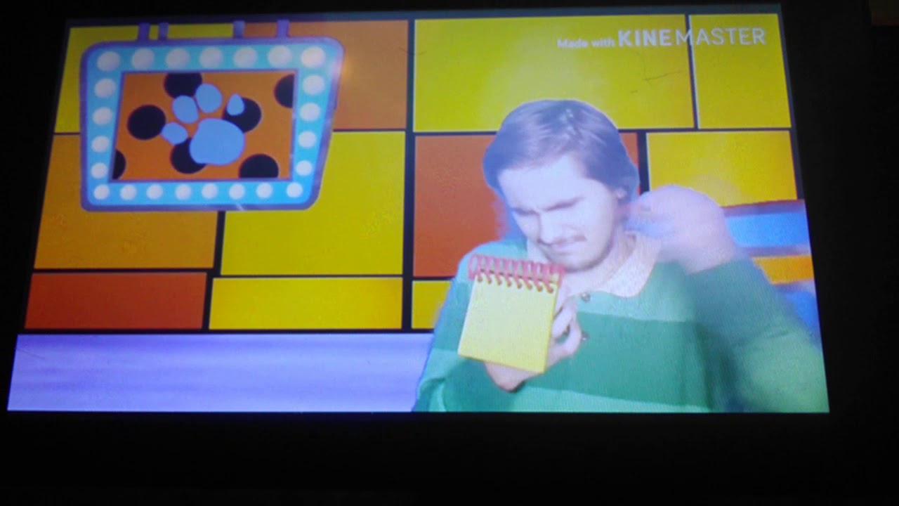 Blue's clues Rocco notebook drawings clues with colors crayons part 36 ...