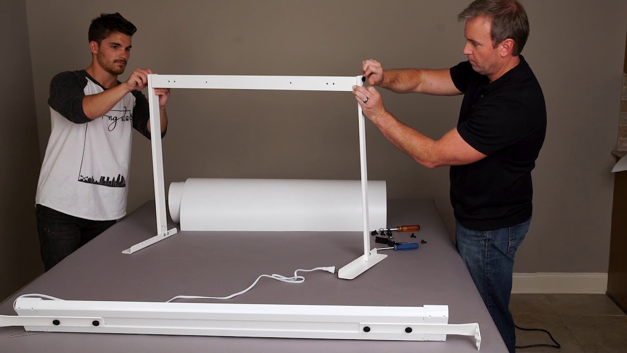 MyStudio VS36LED Table Top Photo Studio Setup and Assembly - YouTube