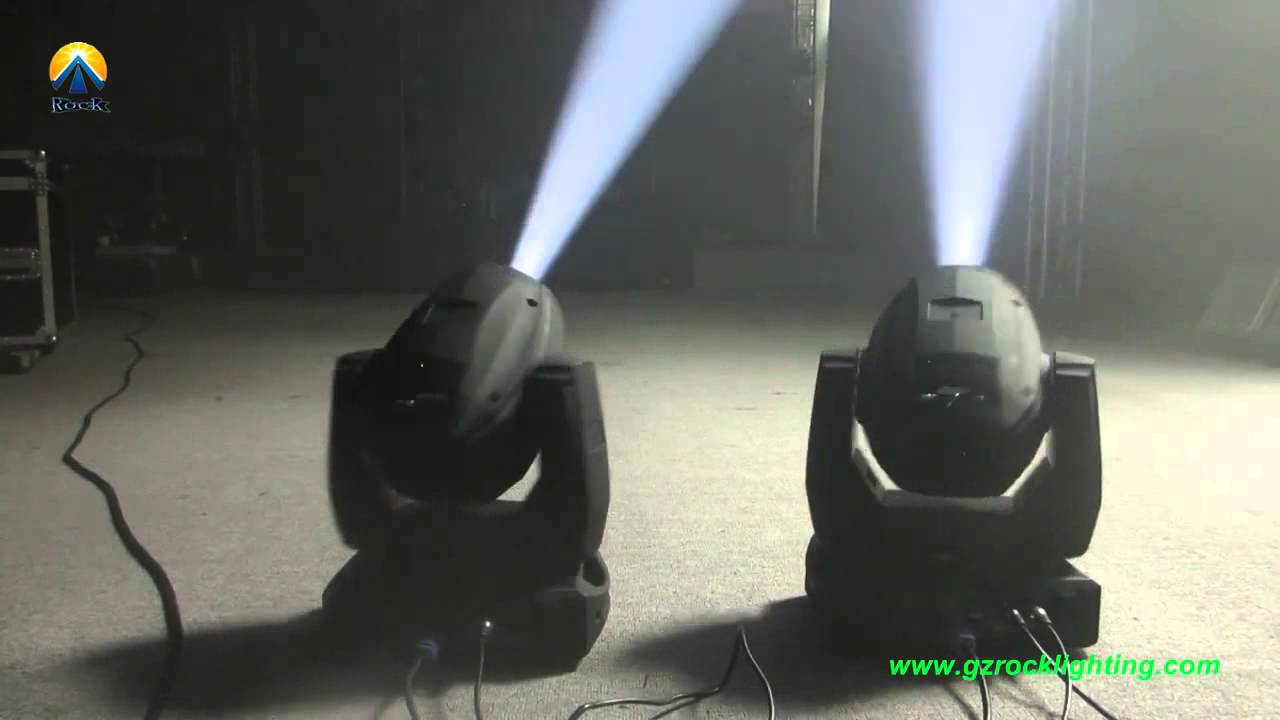 75w led moving head spot light ,led moving disco lighting - YouTube