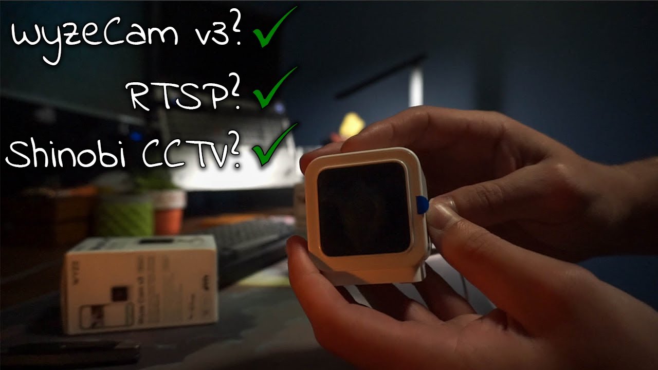 Streaming RTSP with WyzeCam v3 to my Shinobi NVR - YouTube