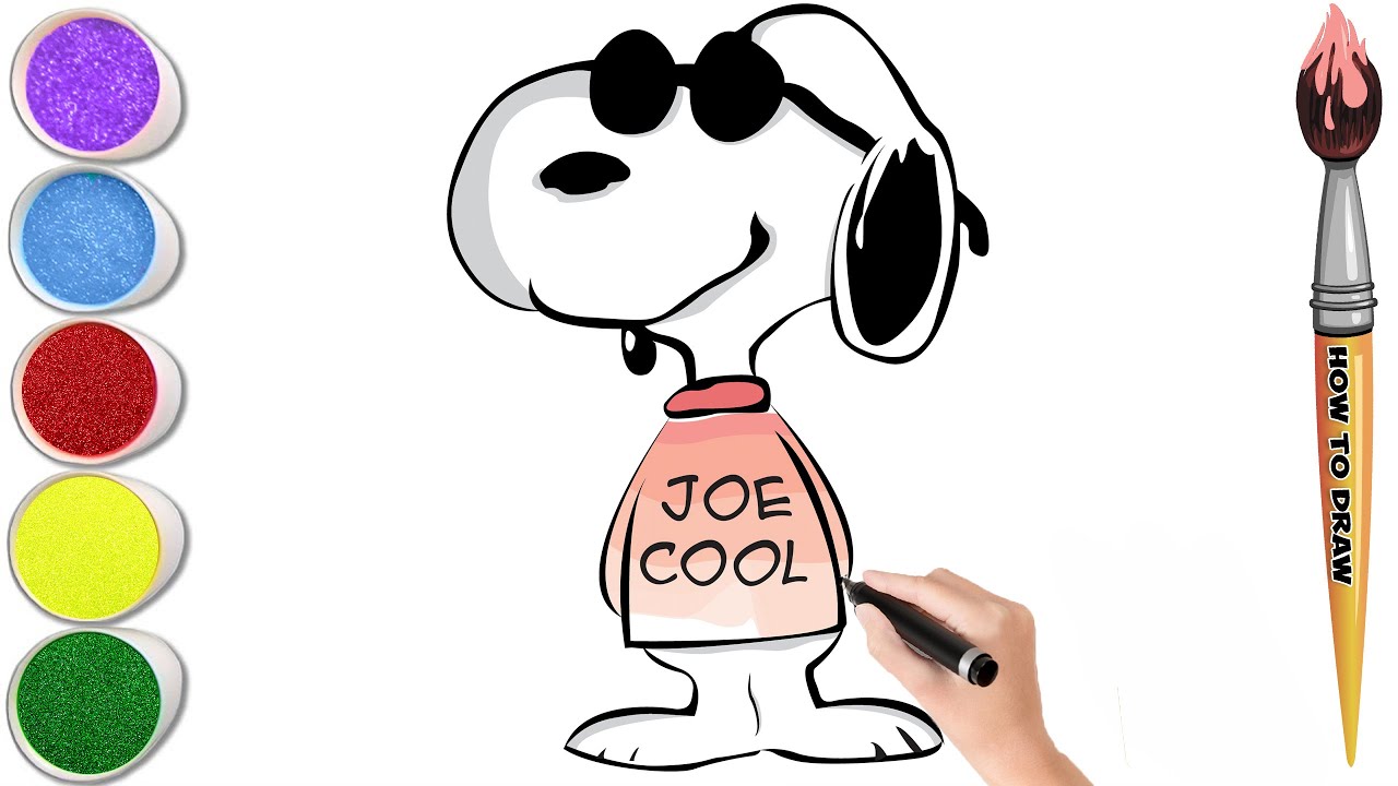 Snoopy Joe Cool Clipart