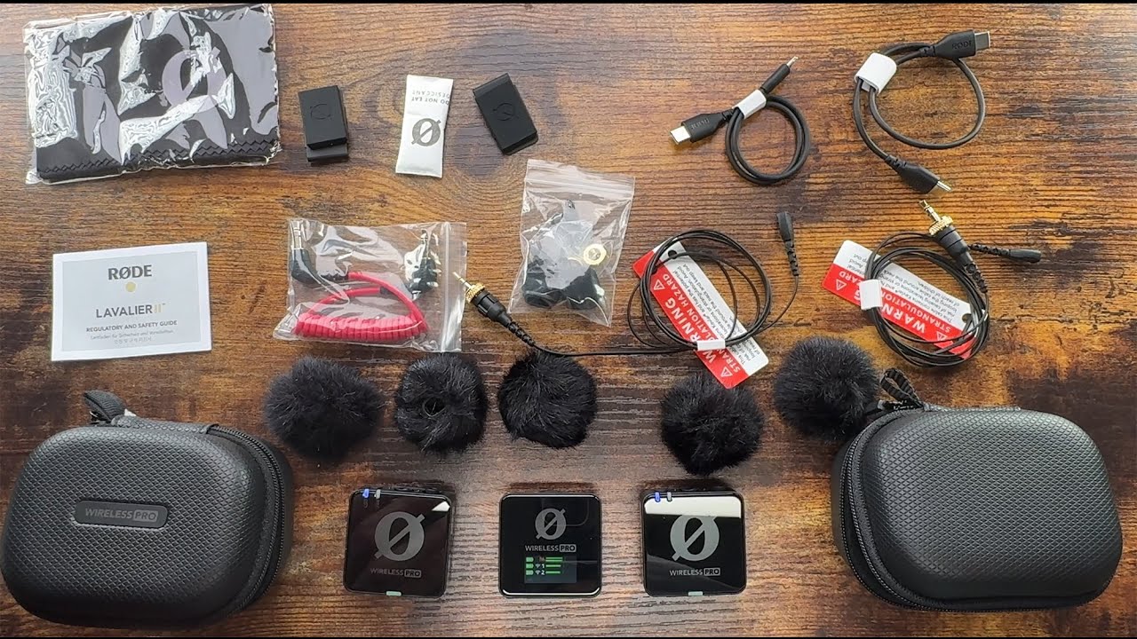 Rode Wireless PRO Review. Whats in the box? - YouTube