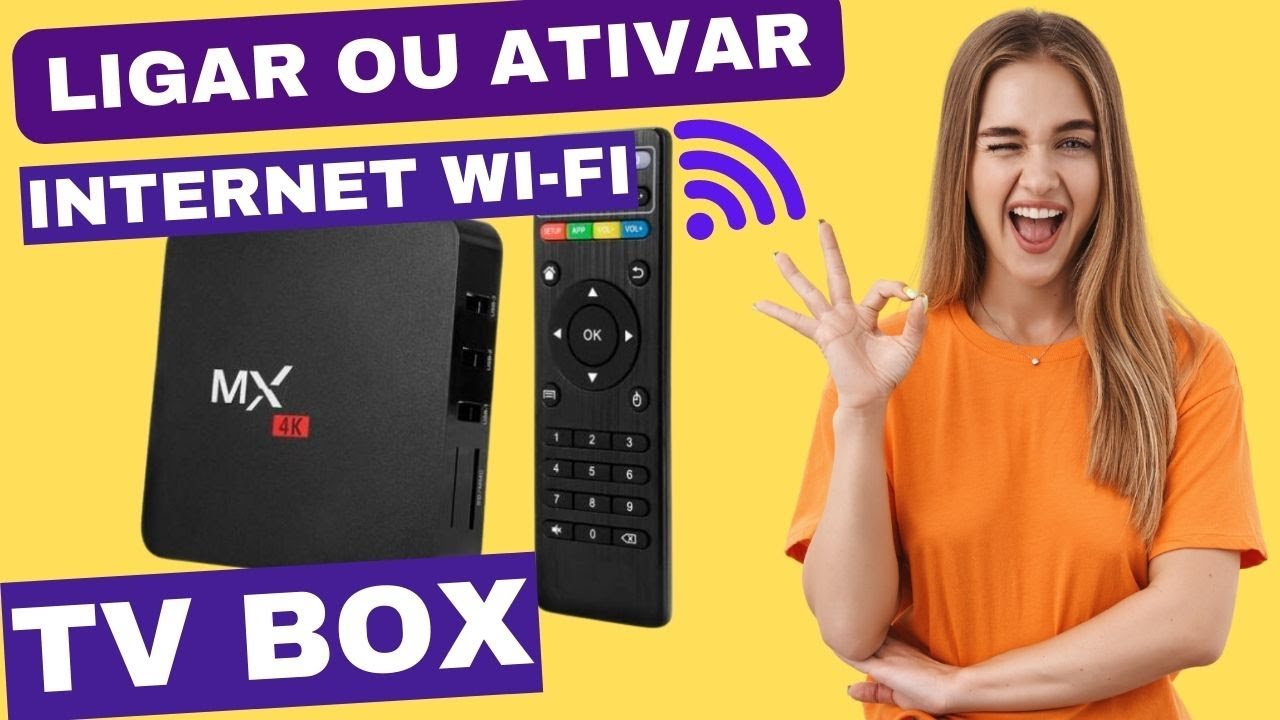 COMO LIGAR OU ATIVAR INTERNET WIFI - TV BOX MXQ MX9 - YouTube