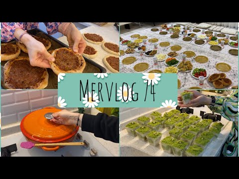 35-40 KİŞİLİK MİSAFİR MENÜSÜ 🌱 SOSLU BÖREK | ORGANİK BAHÇEMİZ 🪴| CANTIK TARİFİ | BADEMLİ KURABİYE