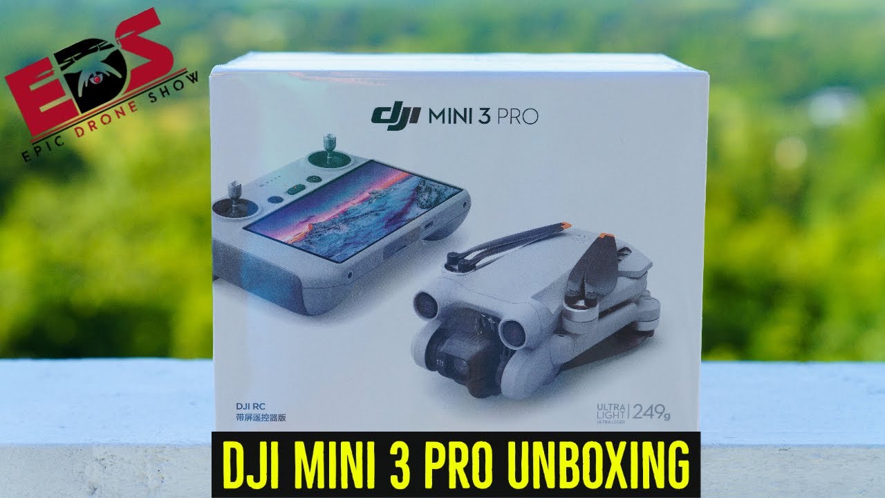 DJI Mini 3 Pro Unboxing - YouTube