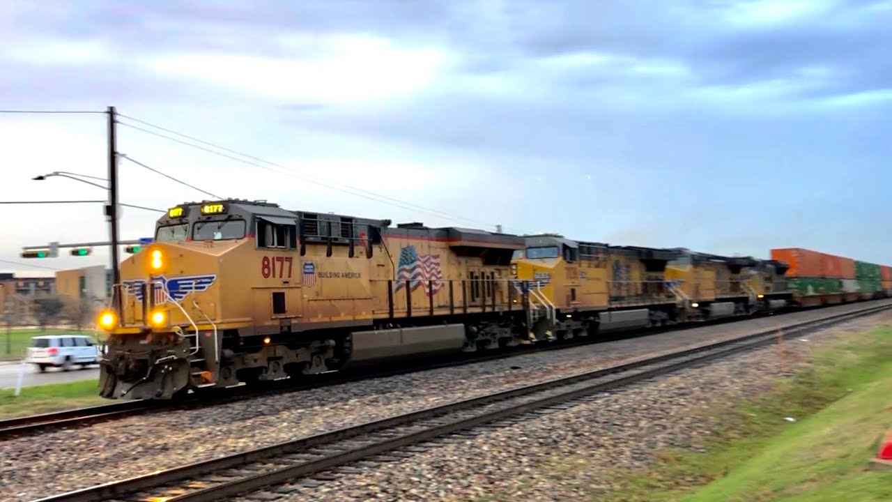1st Train I Got On 2-29-24 ( Intermodal Z Train, Elephant Style ) - YouTube
