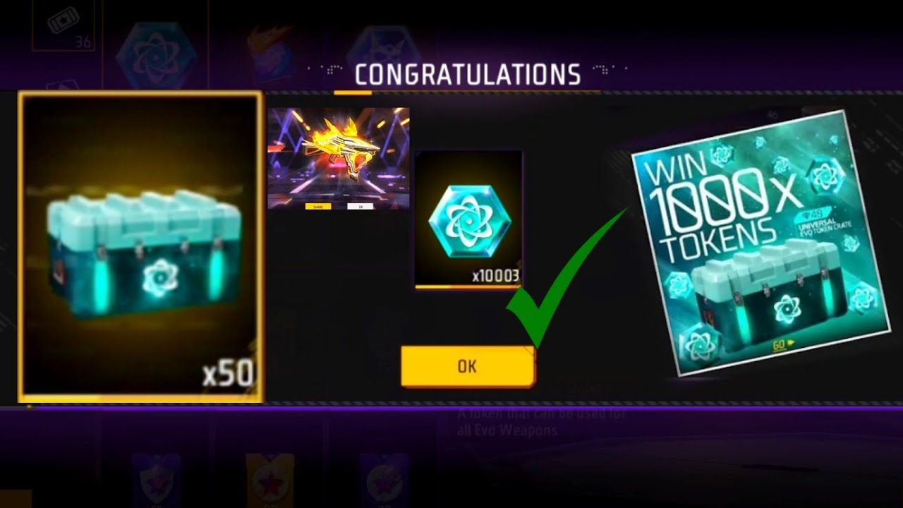 evo universal token crate opening pura ump max hoga😳 - YouTube