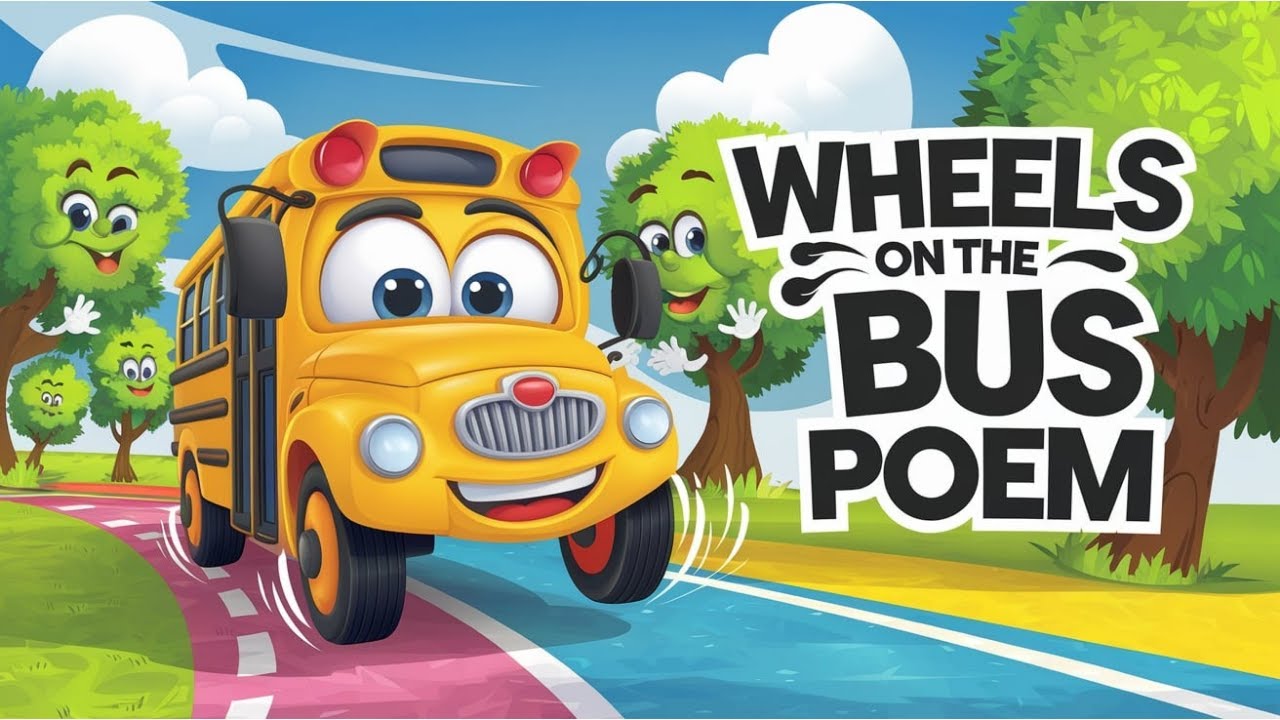 WHEELS ON THE BUS - Sing-Along Song - YouTube
