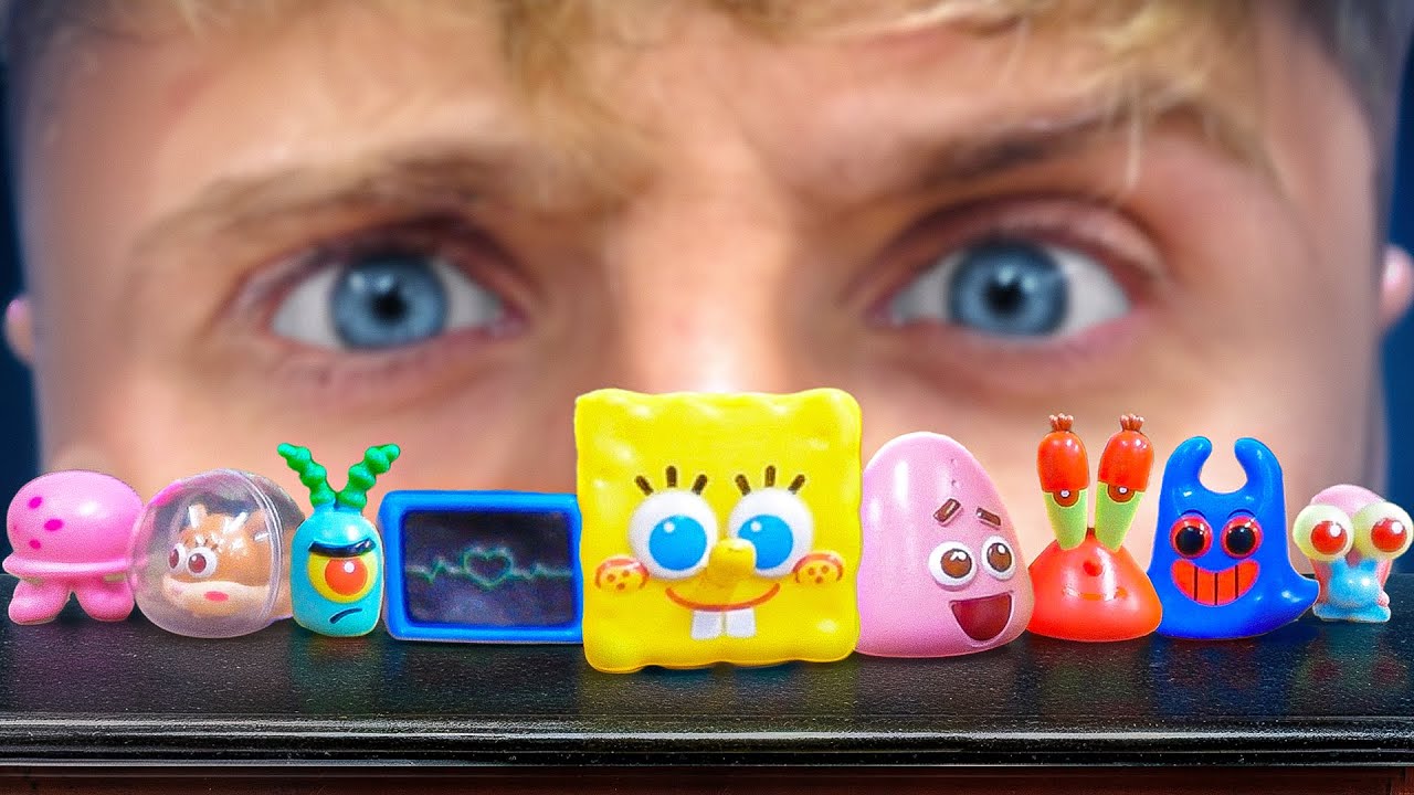 Unboxing the WORLDS SMALLEST SPONGEBOB MYSTERY Toys - YouTube