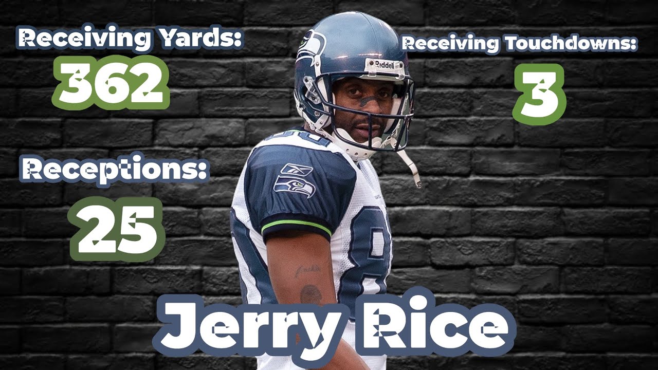 Jerry Rice: Seattle Seahawks Highlights - 2004-05 - YouTube