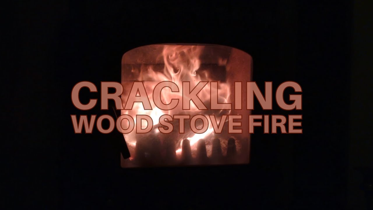 Crackling Wood Stove Fire – 8 Hours of Cozy Fireplace Sounds for Sleep ...