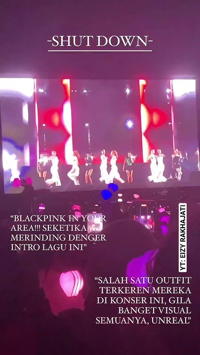 Blackpink 블랙핑크 Born Pink World Tour Jakarta Day 2” Blackpink Bornpink
