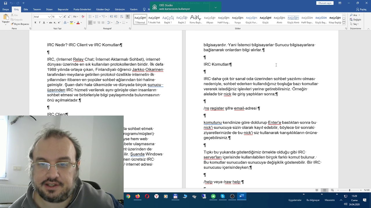 IRC Nedir IRC Client ve IRC Komutları.24.04.2020 - YouTube