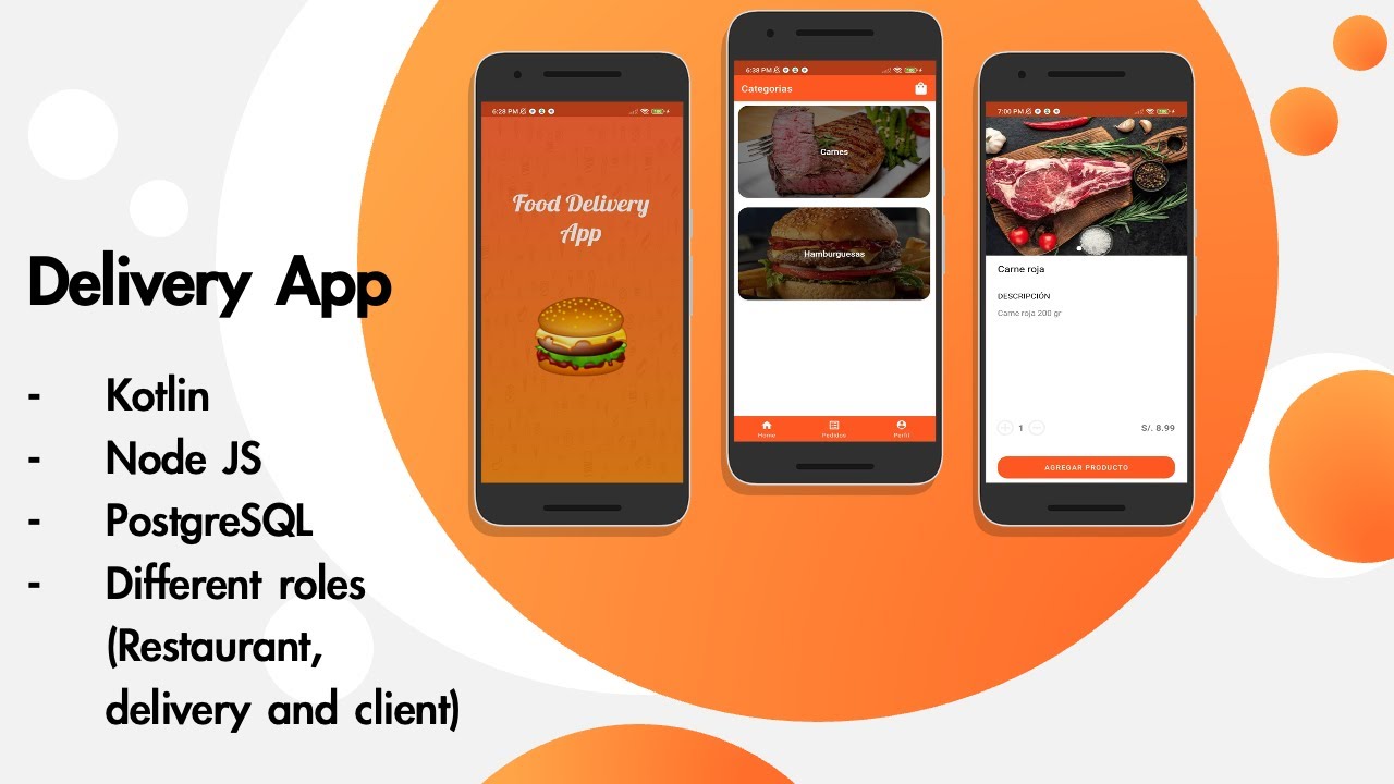 Delivery App Kotlin | Android Studio - YouTube
