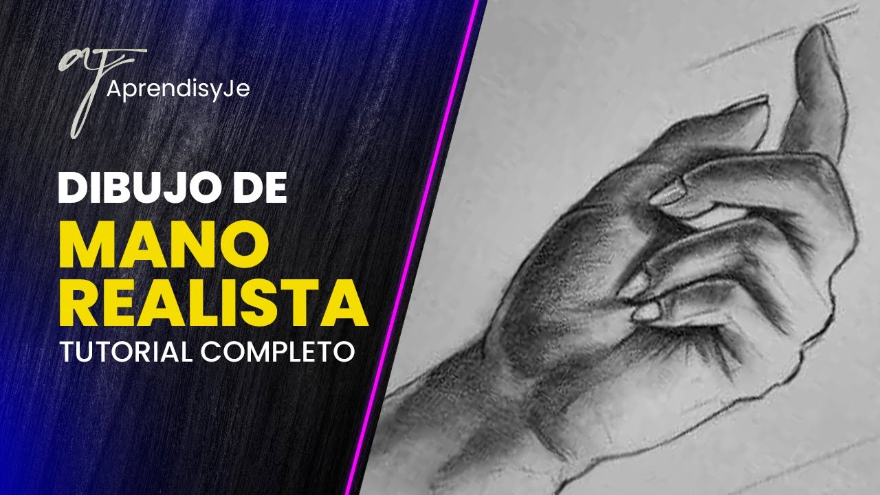 🎨 🖐️ Como Dibujar Mano Realista - Kevin Arcia - YouTube