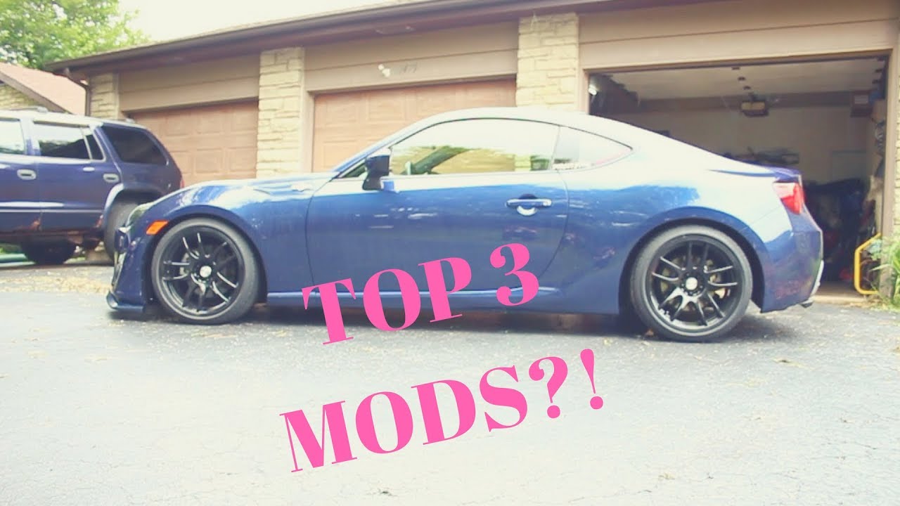 MY TOP 3 MODS FOR FRS,BRZ AND GT86 - YouTube