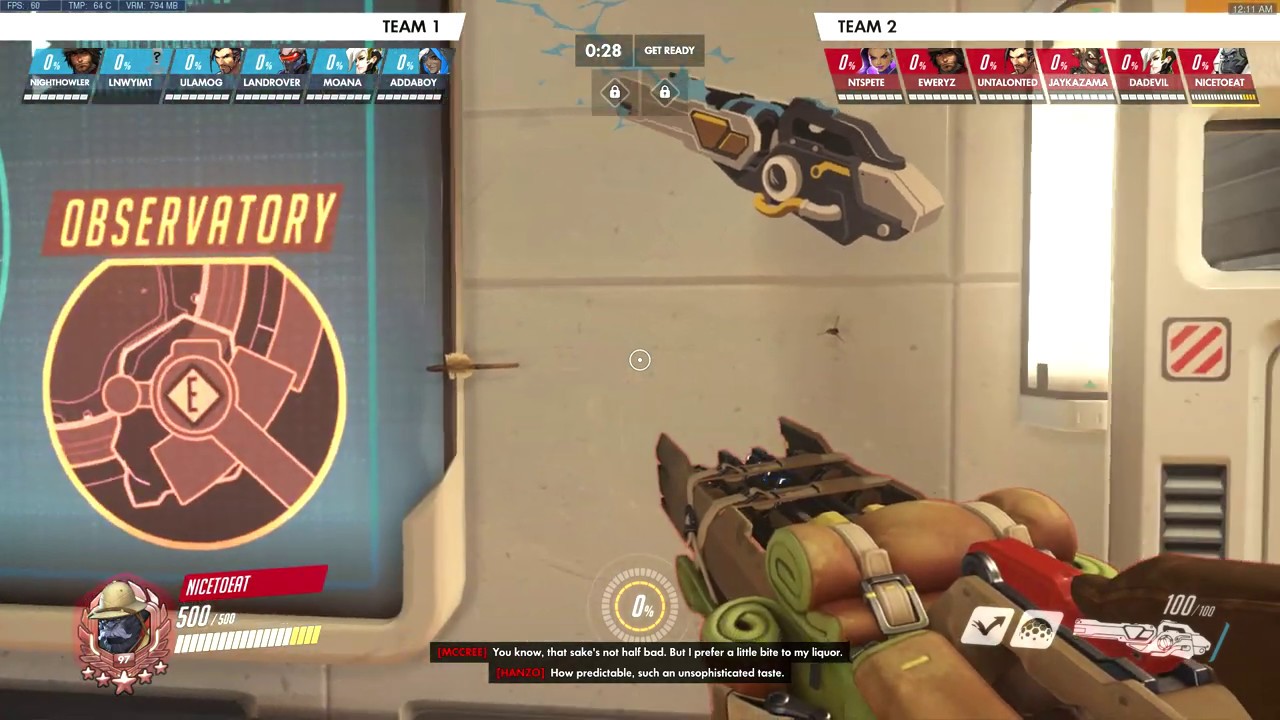 Overwatch Quick Play Classic Horizon Lunar Colony Attack Winston - YouTube