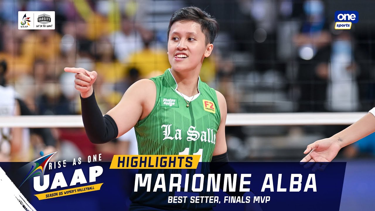 Mars Alba highlights | UAAP Season 85 Women’s Volleyball - YouTube