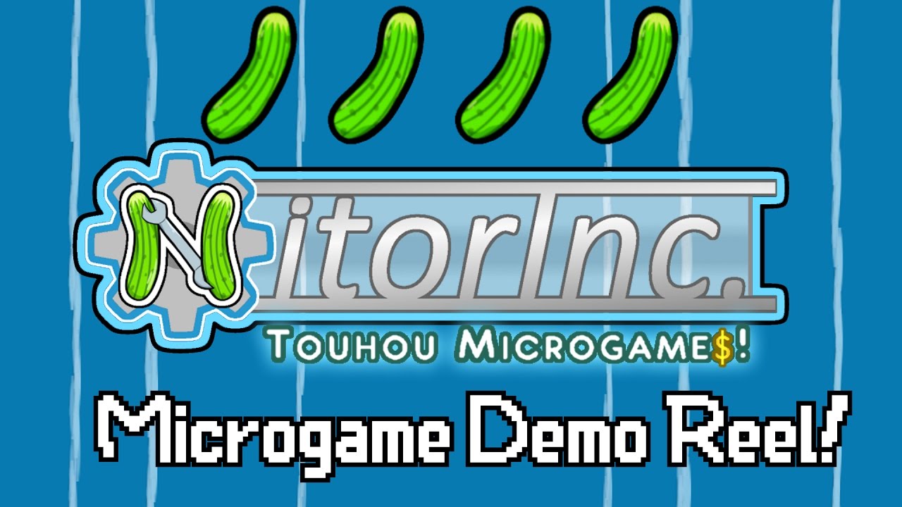 NitorInc.: Touhou Microgames Collab DEMO REEL (far from finished ...