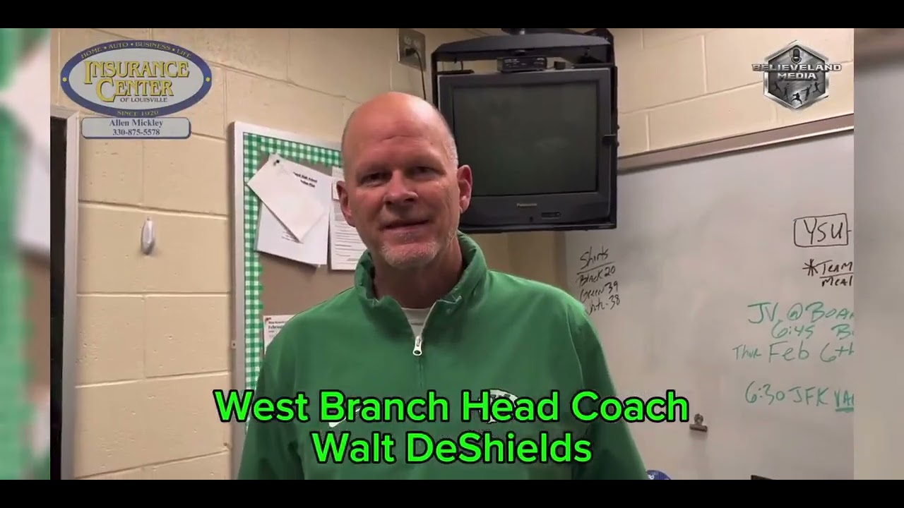West Branch Warriors Mati Hawk, Carter Shepherd & Coach Walt DeShields ...