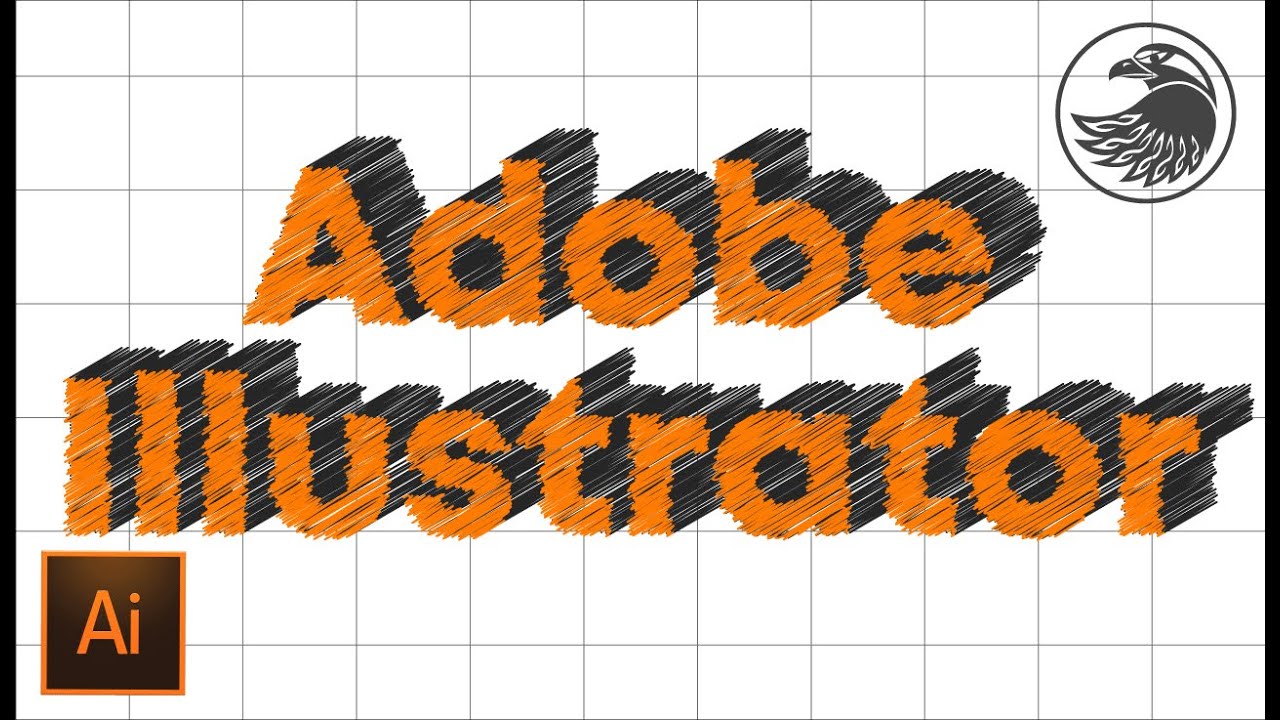 Как сделать эффект карандаша на бумаге в иллюстраторе | Уроки adobe illustrator # ...