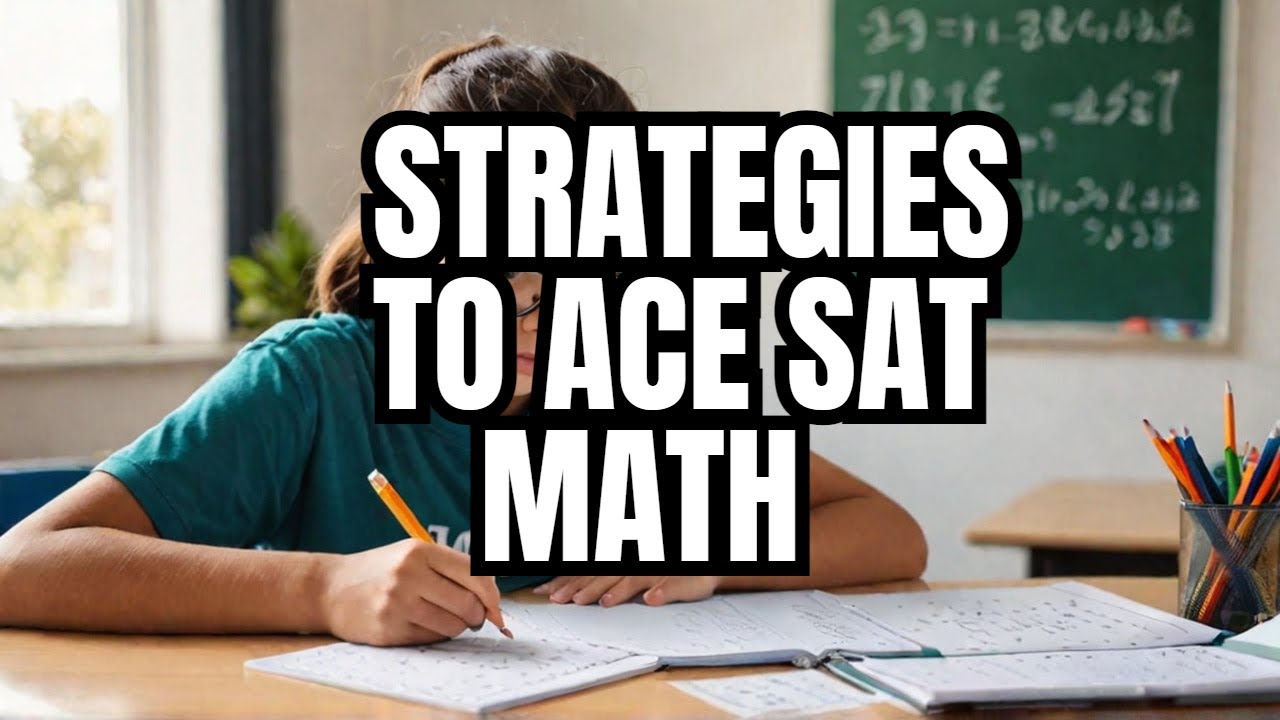 Strategies to PASS SAT Math with Incredible Ease in 2024 - YouTube