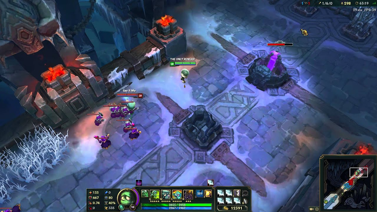 League of Legends - Minion Block ARAM - YouTube
