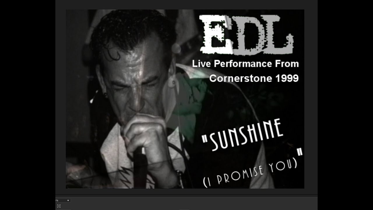 Sunshine (I Promise You) - EDL Live from Cornerstone 1999 - YouTube