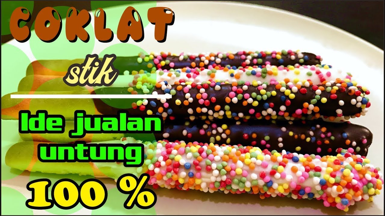 Cara membuat coklat stik - YouTube