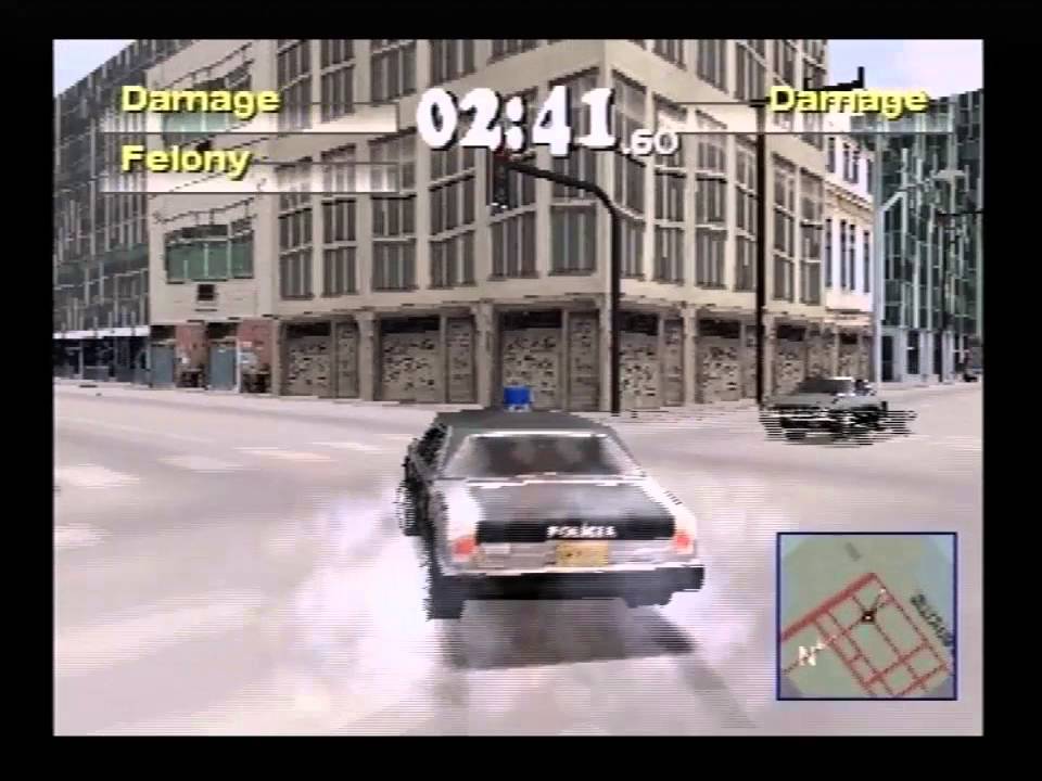 Driver 2 Cop Car Chase Gameplay Rio Day - YouTube