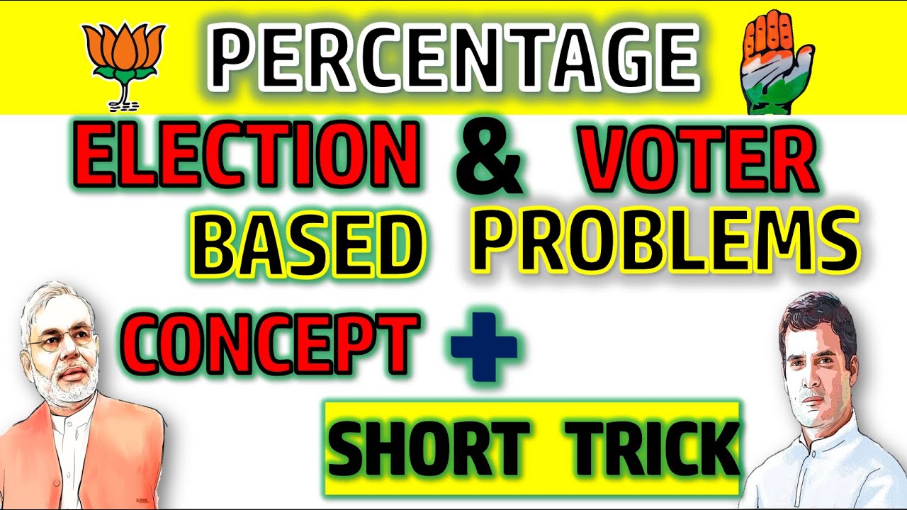 Election and Voter based problems in Percentage - YouTube