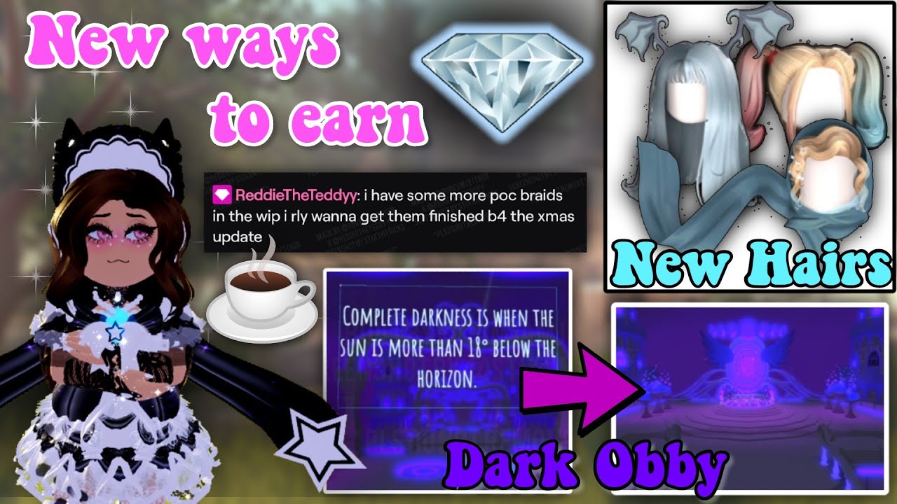 NEW WAYS TO EARN DIAMONDS, MERMAID TAILS REWORK, TRUE OR FALSE OBBY AND ...