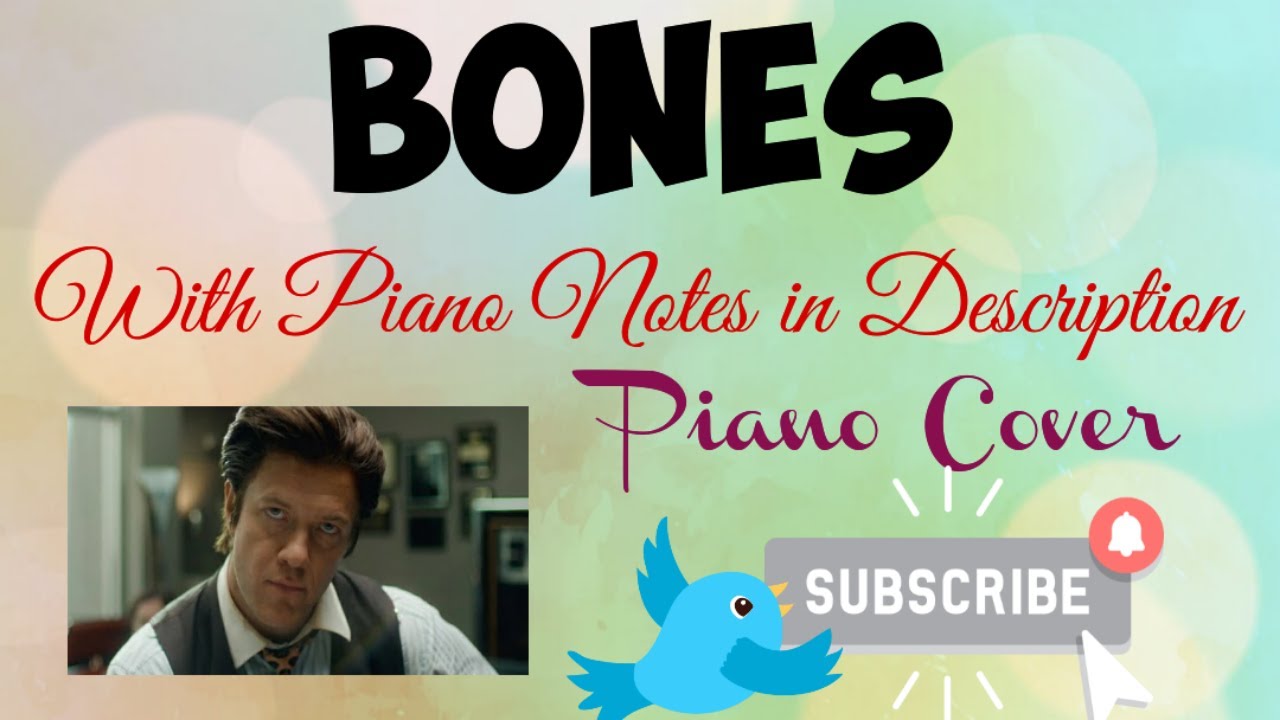 Piano Tutorial || Imagine Dragons - Bones || By Anu Digital Keyboard ...