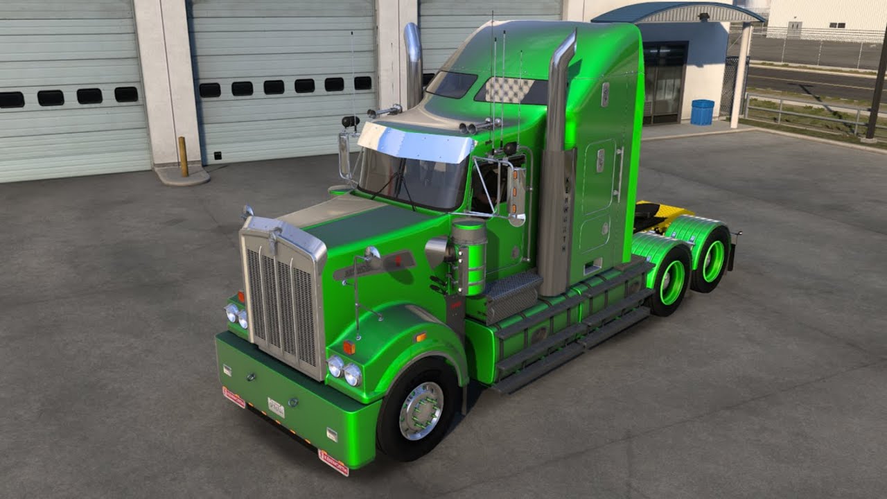 ATS, v.1.53 /\ Truck Kenworth T909 Edit v1.7 /\ American Truck ...